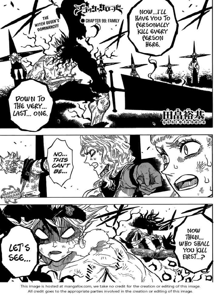 Black Clover - CH 099 @manga - Gallery | PDF