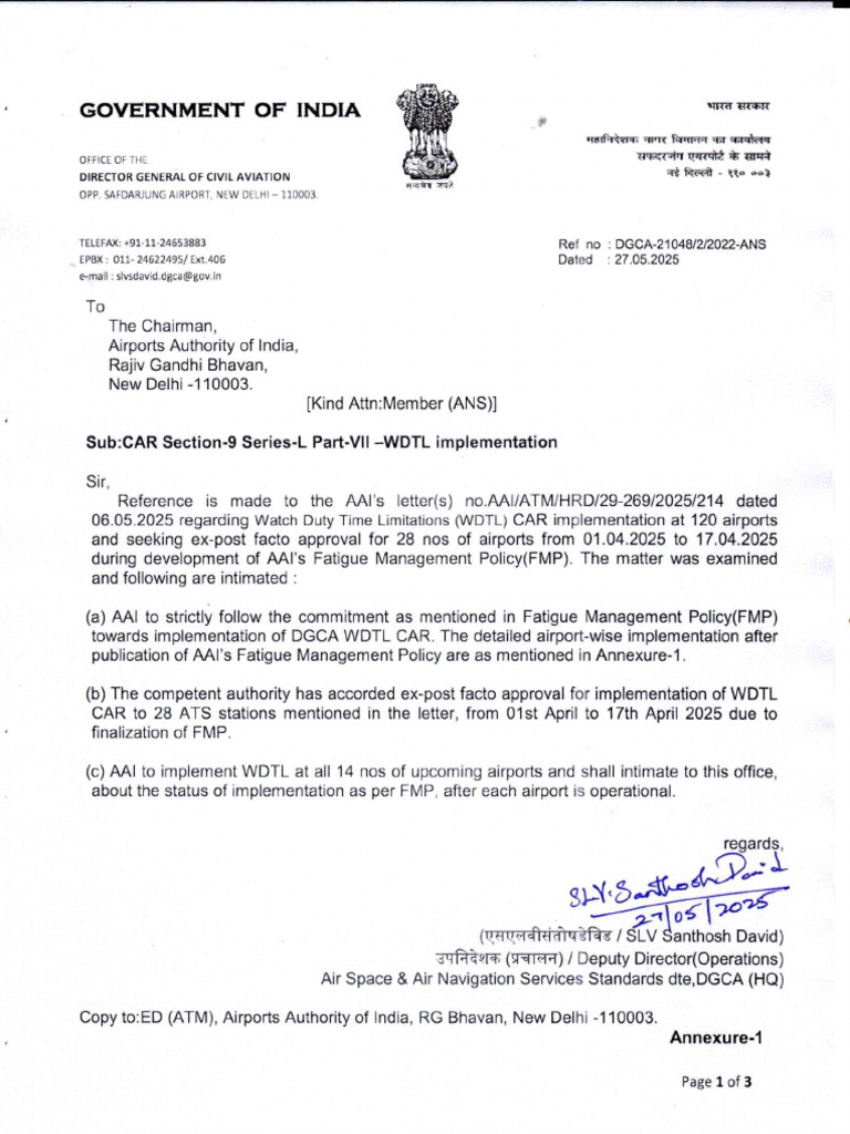 AAI Letter 27 May | PDF