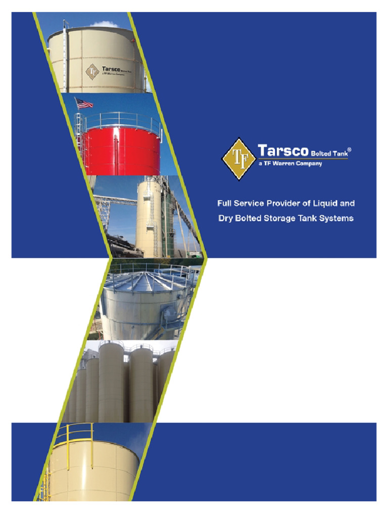 Tarsco Bolted Tank Proposal 2104010 | PDF | Cargo | Taxes