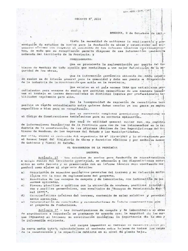 Decreto 3614 | PDF
