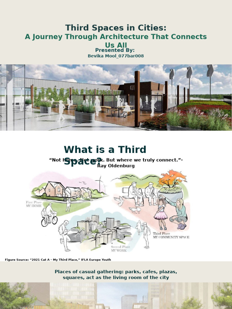 Third Spaces: Connecting Urban Communities | PDF