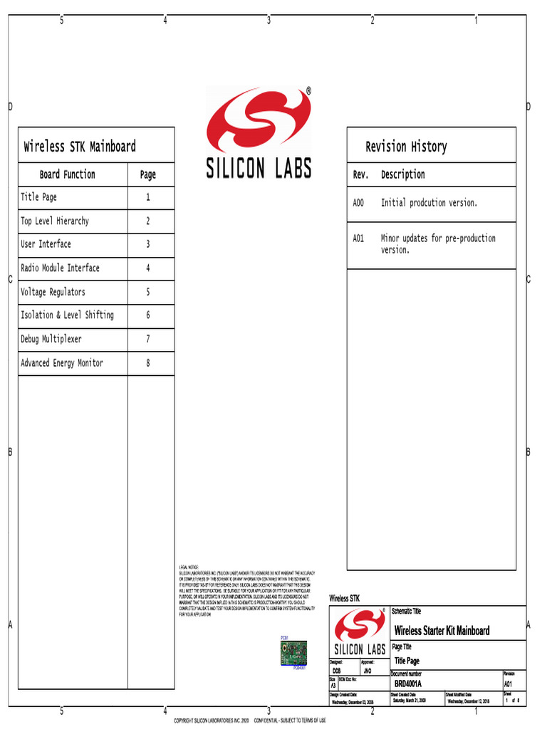 BRD4001A A01 Schematic | PDF | Computer Engineering | Computing