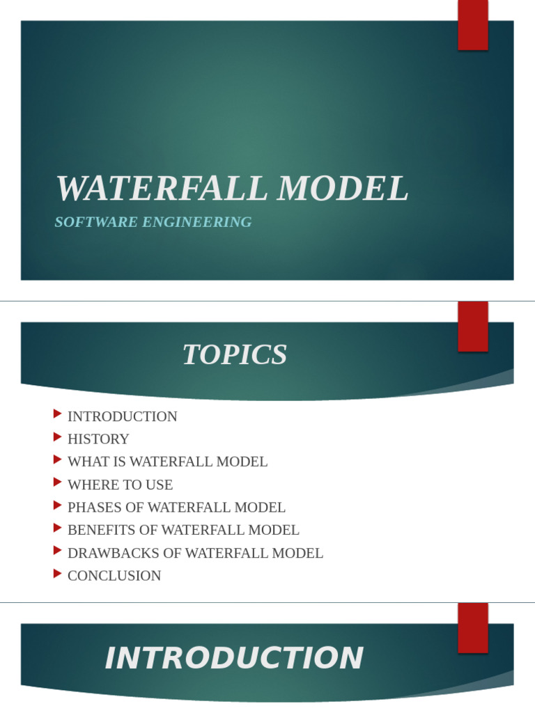 Waterfall Model in Software Engineering | PDF | Software Testing ...