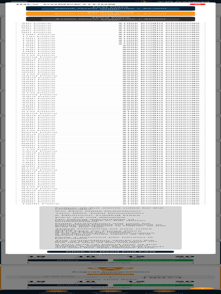 Competition TFT | PDF