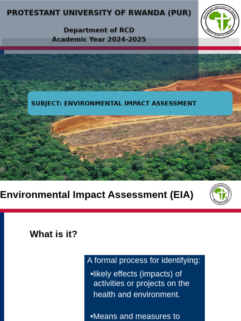 EIA, Brief (Autosaved) 1 | PDF | Environmental Impact Assessment ...