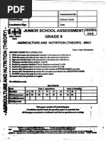 Grade 9 Opener Examinations 2025 | PDF