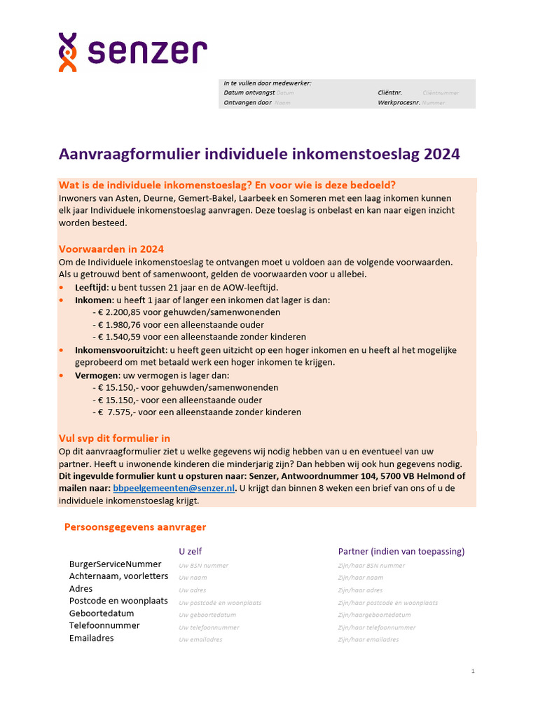 Aanvraagformulier IIT Met Aanpassingen - mrt2024 DEF | PDF