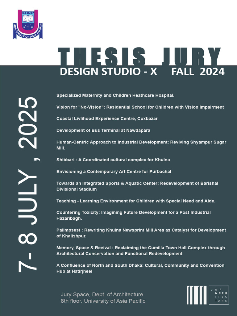 Thesis Jury Poster Fall 2024 | PDF