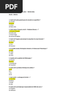 100 Questions Réponses Culture Générale | PDF | Continent | Mer