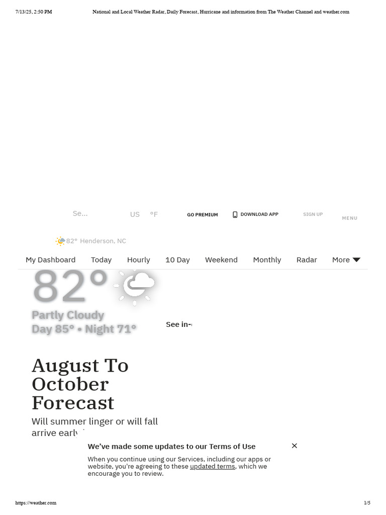 National and Local Weather Radar, Daily Forecast, Hurricane and ...
