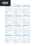 Saudi Aramco Operational Calender | PDF