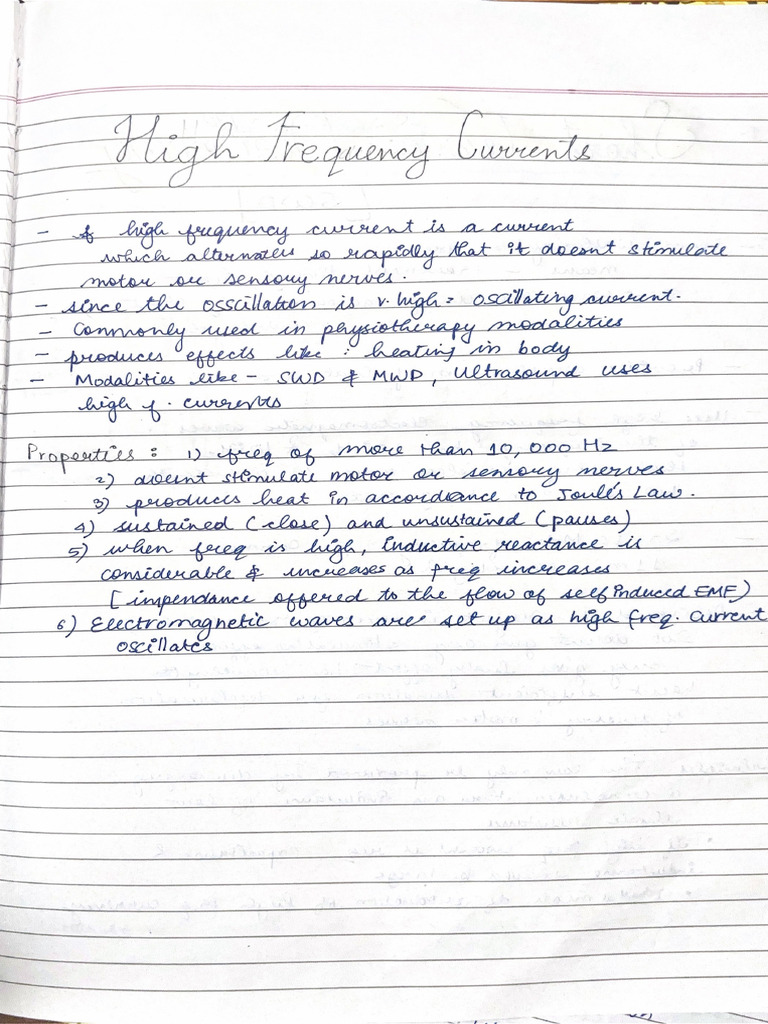 Short Wave Diathermy (SWD) | PDF