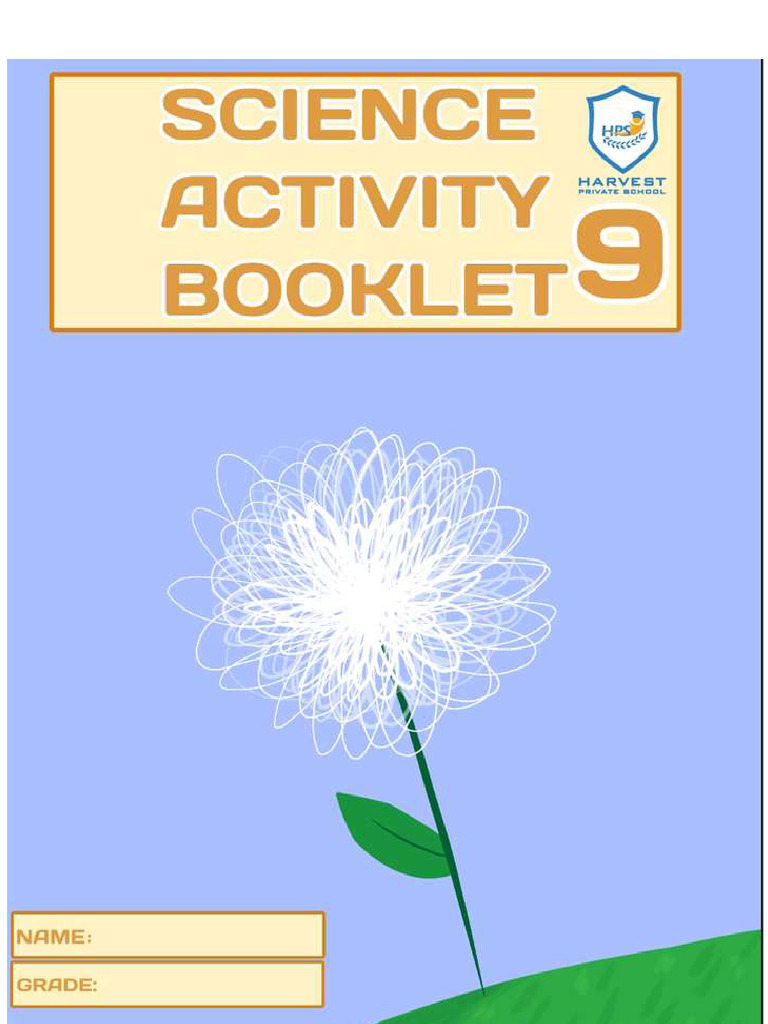 G 9 Science - Summer Activity Booklet | PDF | Cellular Respiration ...
