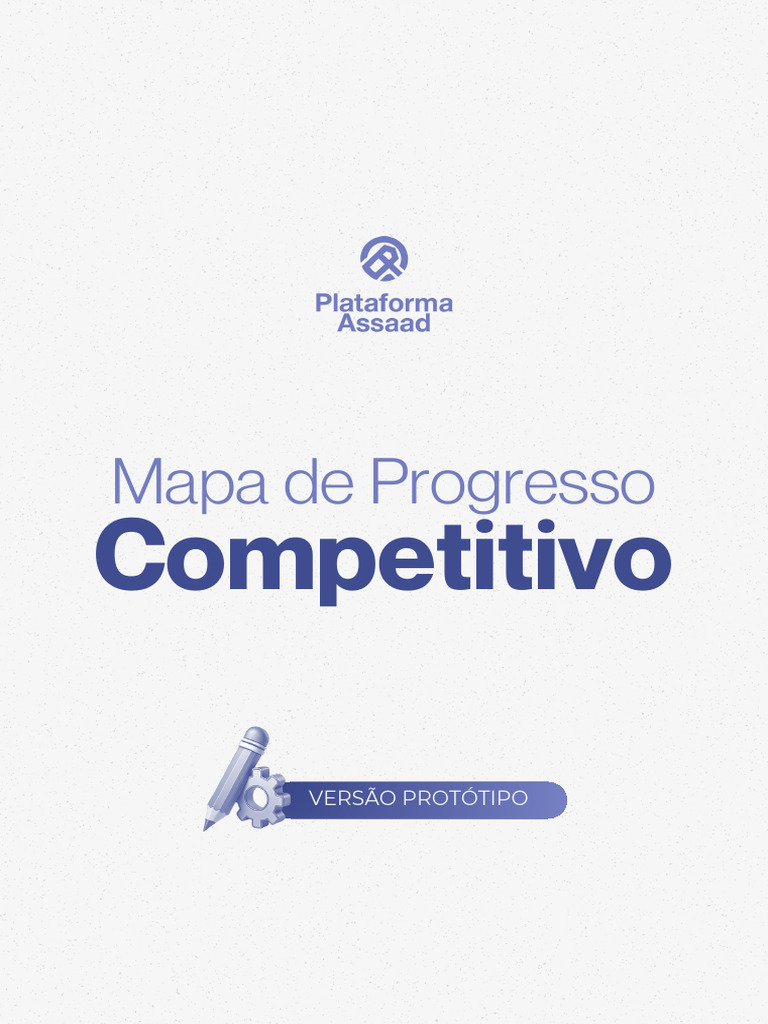 Mapa de Progresso Competitivo | PDF | Química | Matemática