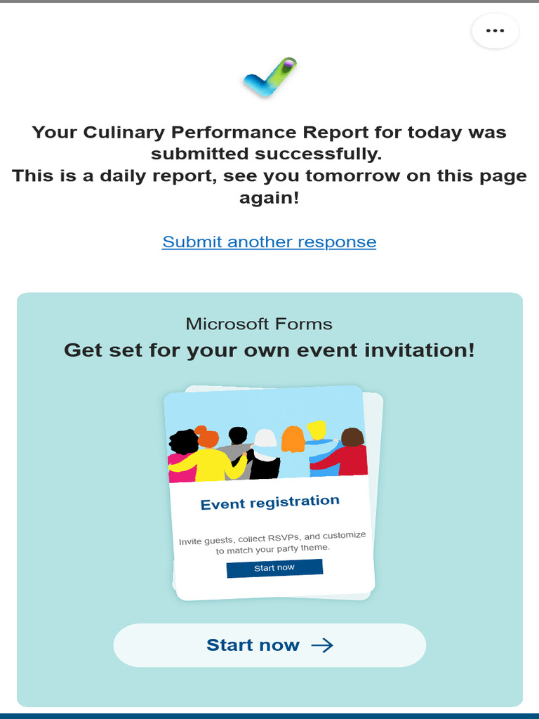Culinary Performance Report - CPR 2 | PDF