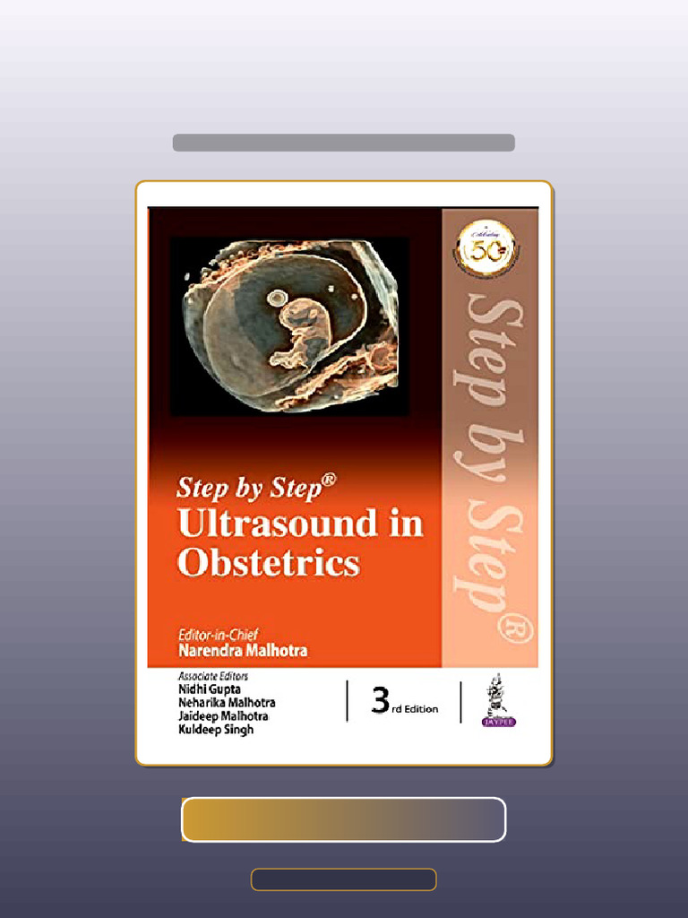 Step by Step Ultrasound in Obstetrics Ebook and TestBank Bundle ...