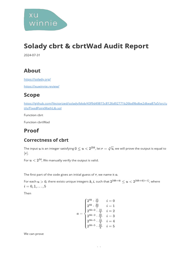 Xuwinnie Solady CBRT Proof | PDF | Function (Mathematics) | Sequence