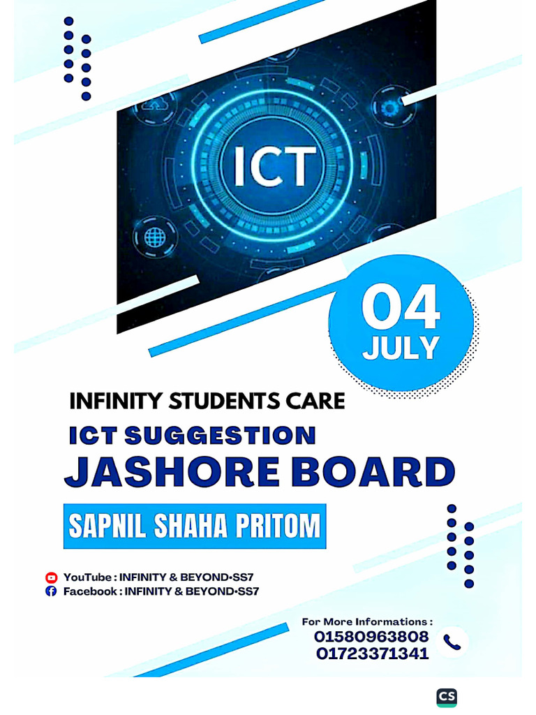 Ict Ss7 Suggestion 100% | PDF