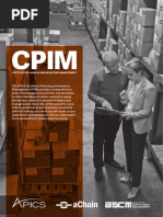 CPIM Part 01 | PDF
