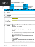 PMES 2025 Classroom Observation Indicators | PDF