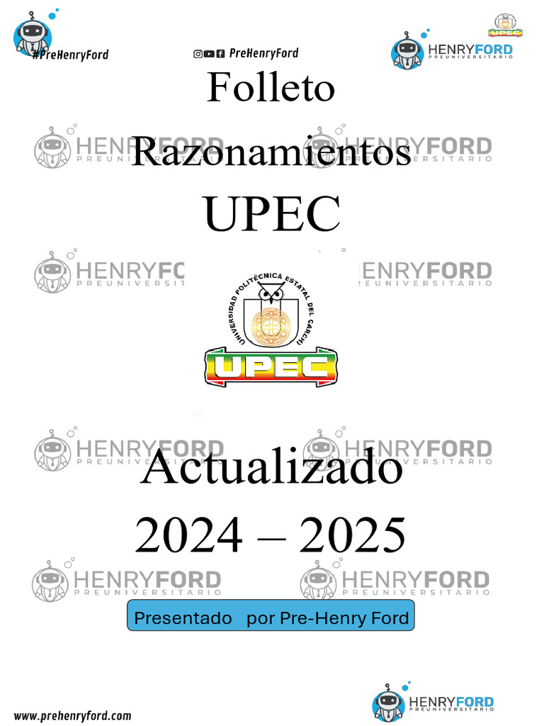 Folleto Upec | PDF | Porcentaje | Falacia