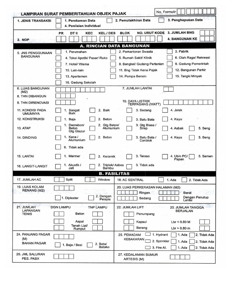 Format Permohonan Lspop | PDF