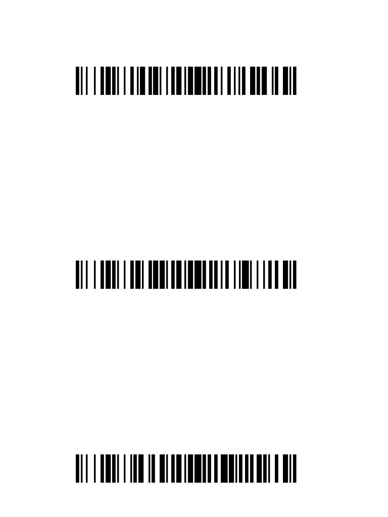 Ladies MTM Barcodes | PDF