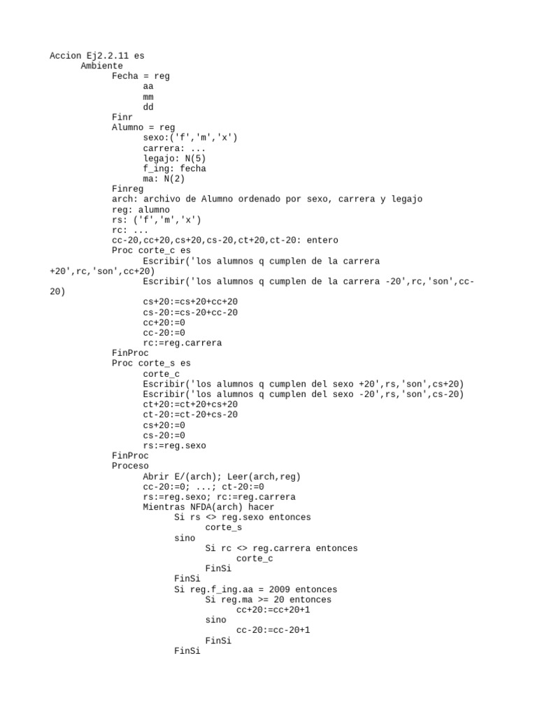 Accion Ej2.2.11-2 | PDF