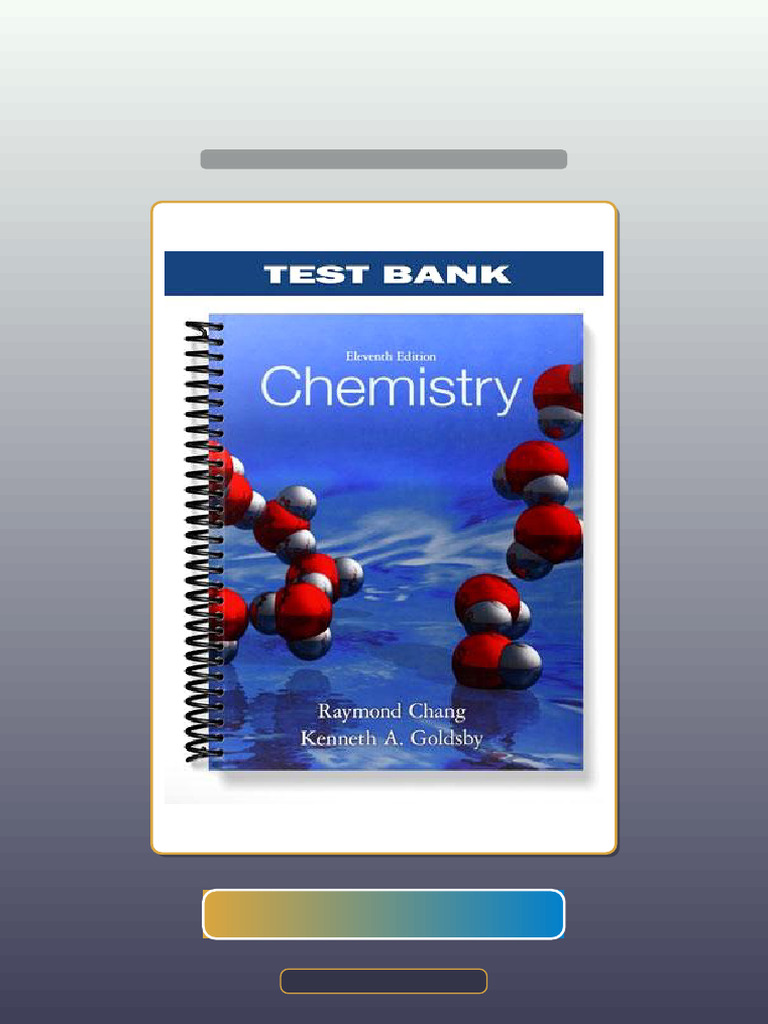 Real Test Bank Chemistry 11th Edition by Chang Digital Bundle | PDF ...