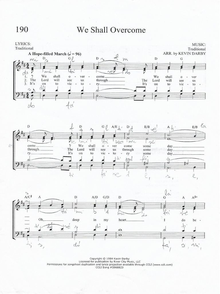 We Shall Overcome | PDF