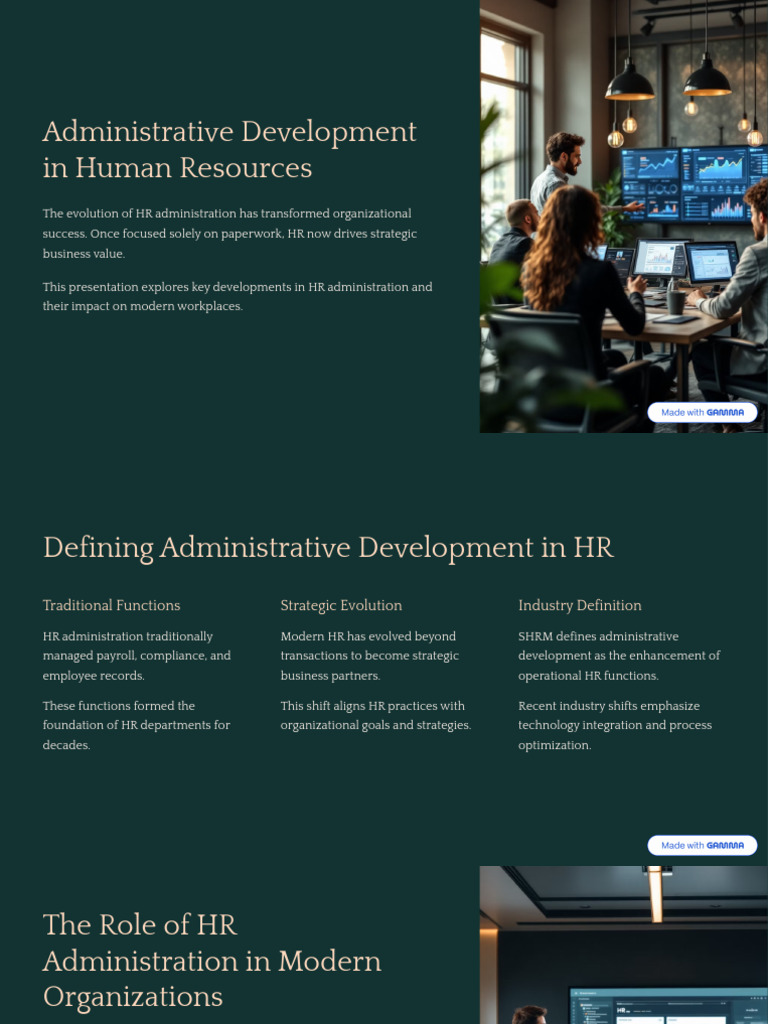 Modern HR Administration Trends | PDF | Human Resources | Cloud Computing
