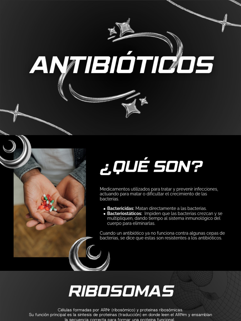 Antibióticos | PDF | Vitamina D | Rna ribosomal