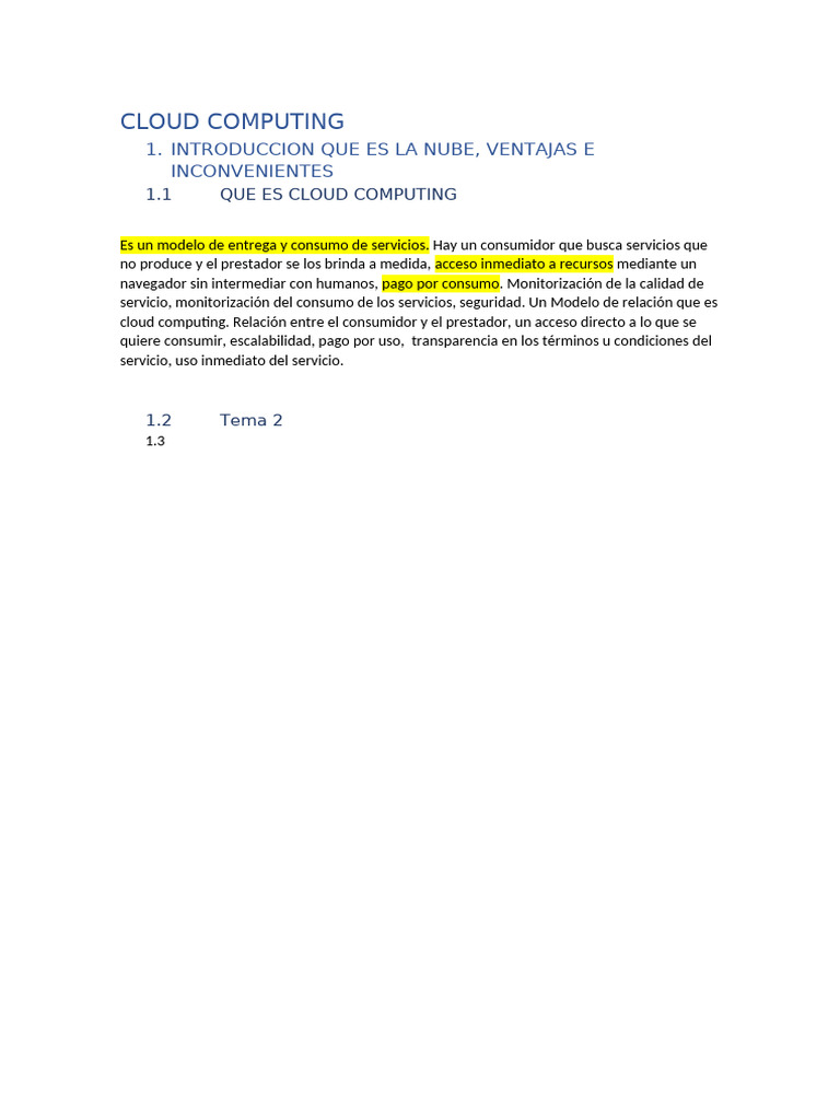 Curso Cloud Computing | PDF