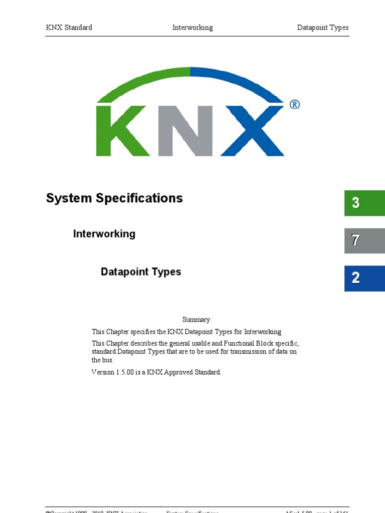 03 - 07 - 02 Datapoint Types v1.5.00 As | PDF | Data Type | Hvac