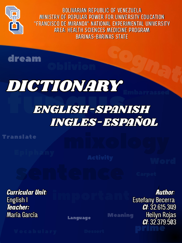 Diccionario Bilingue Ingles y Español Medicina | PDF | Cócteles ...