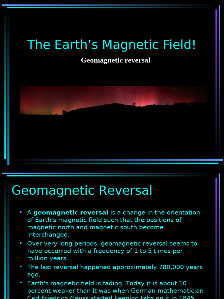 Magnetic Reversal 10 | PDF | Earth's Magnetic Field | Electromagnetism