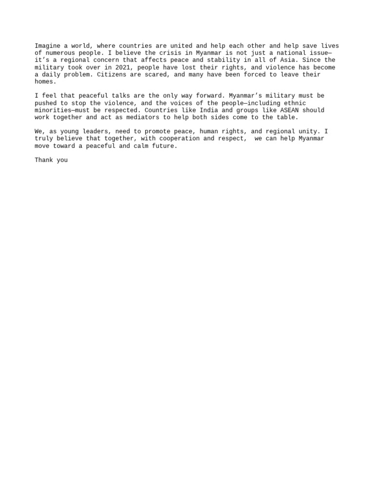 Military Rule in Myanmar | PDF