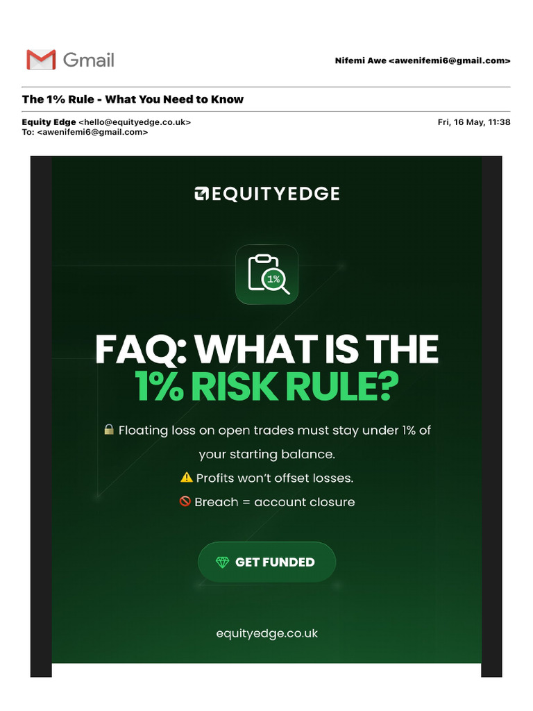 The 1% Rule - What You Need To Know | PDF | Contract For Difference ...