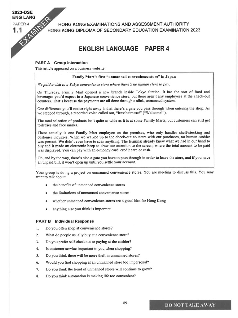 2023 Paper 4 | PDF