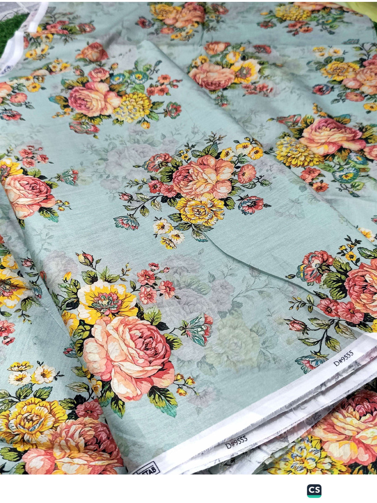 Bin Aftab Lawn Allover Magic Print 5 Meter. | PDF