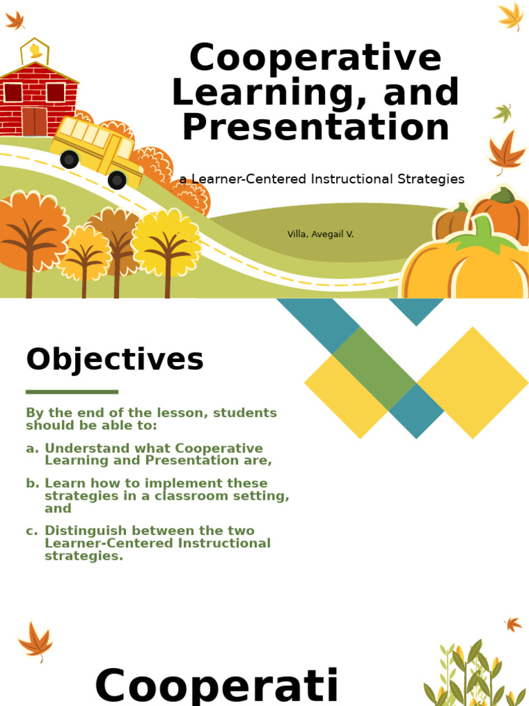 Cooperative LearningPresentation Villa | PDF | Learning | Pedagogy