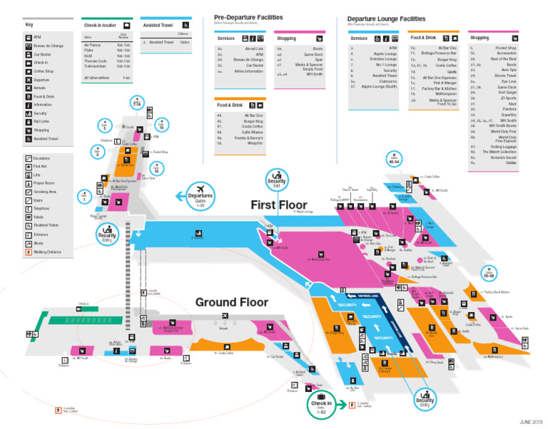 Gatwick South Departure Guide | PDF