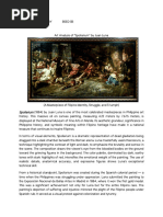 Spoliarium: A Reflection on Filipino Struggles | PDF | Paintings