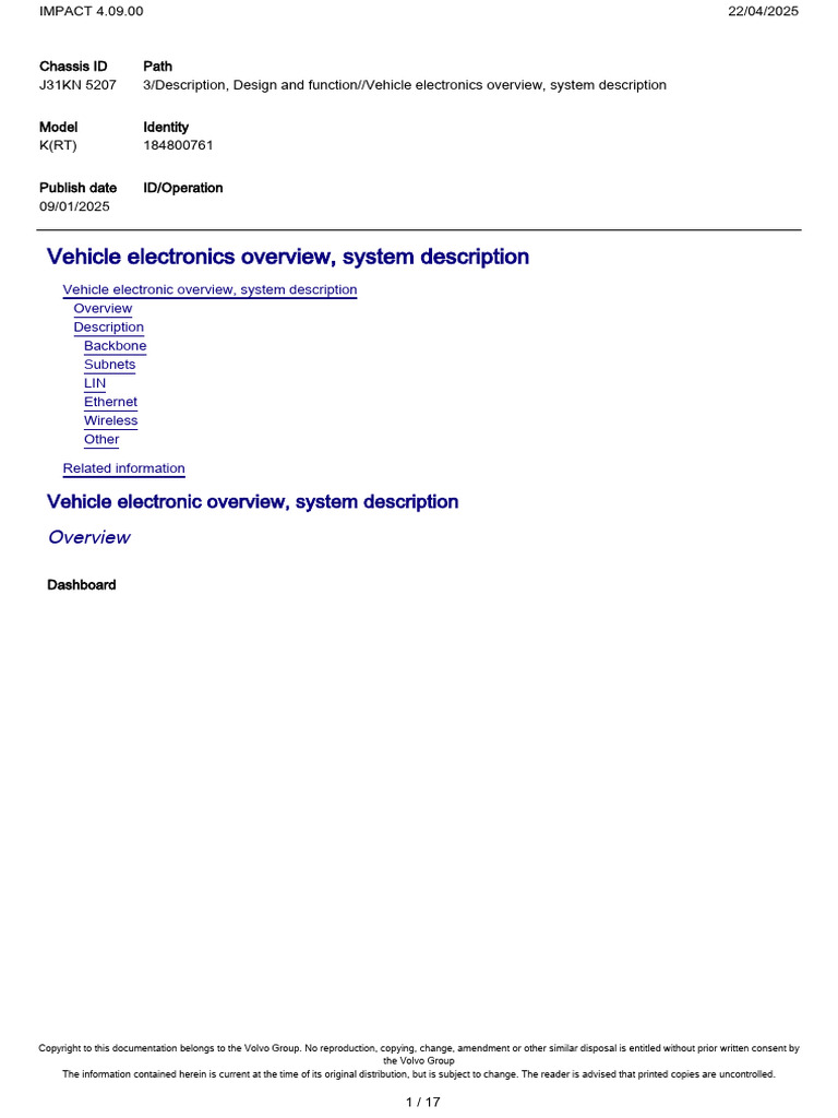 Vehicle Electronics System Overview | PDF | Ethernet | Telecommunications