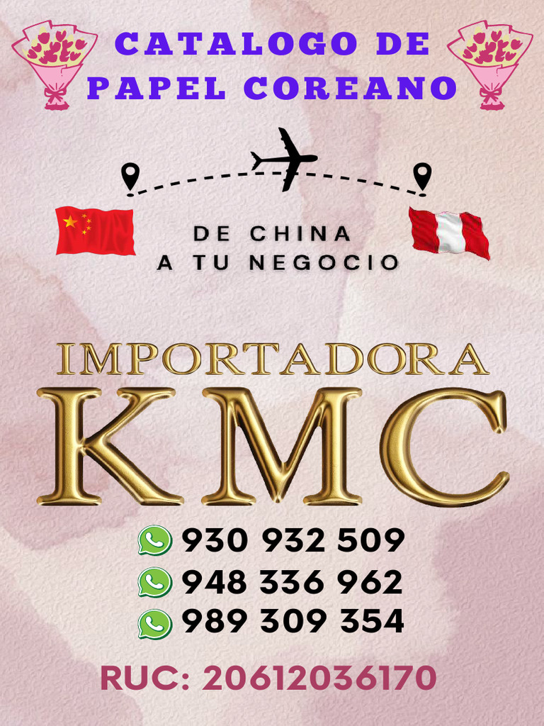 28 Junio Catalogo de Papel Coreano - KMC | PDF | Hojas de estilo en cascada | Percepción visual