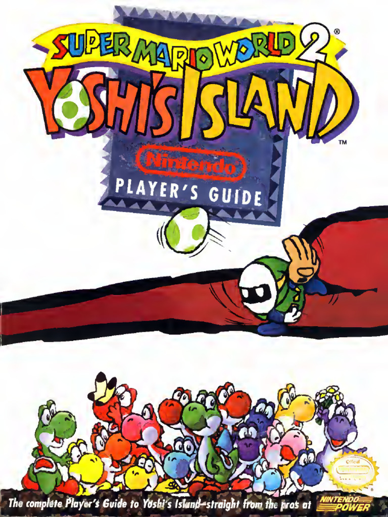 Nintendo Players Guide SNES Super Mario World 2 Yoshis Island 1995 ...