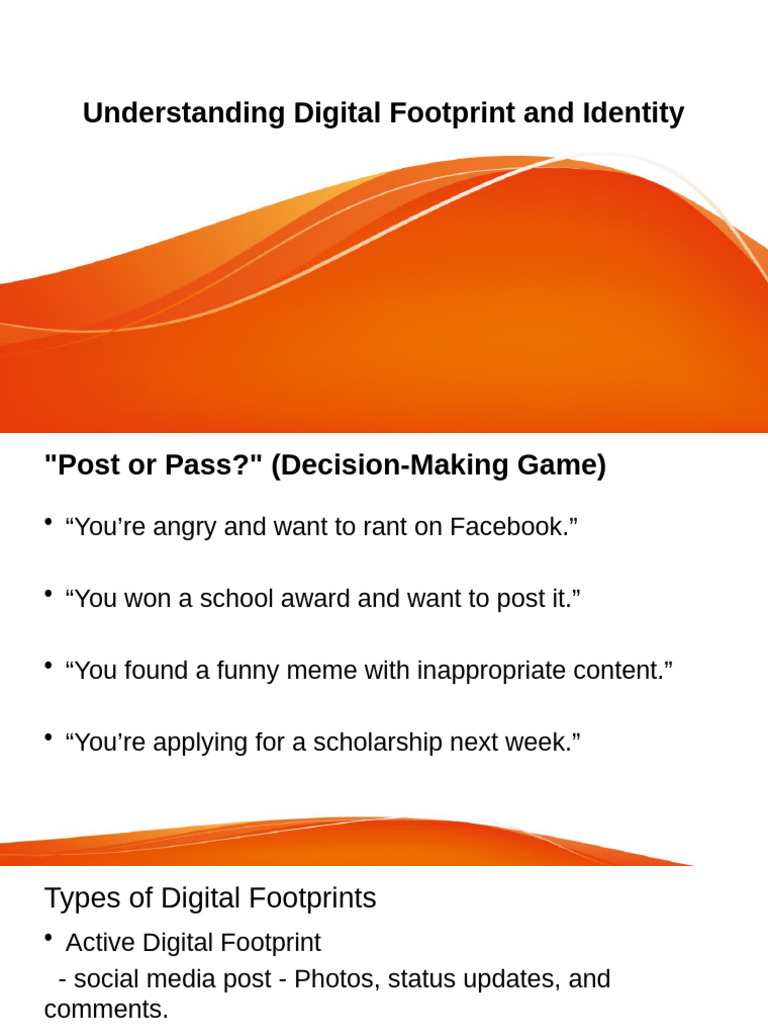 Understanding Digital Footprint and Identity | PDF | Http Cookie | Social Media