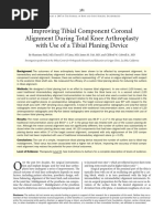 Triathlon All-Polyethylene Tibial Protocol | PDF | Knee ...