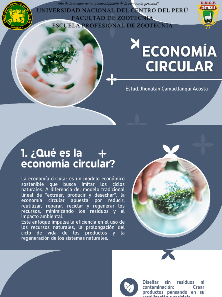 Economía Circular | PDF | Residuos | Reciclaje