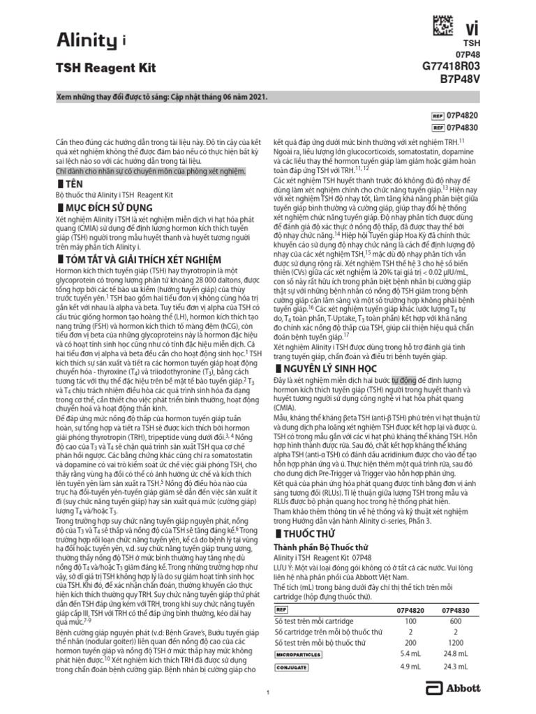 TSH Abbott | PDF
